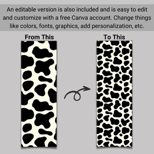 Printable Animal Print Bookmark Set, Bookish Bookmarks, Gift for Book ...