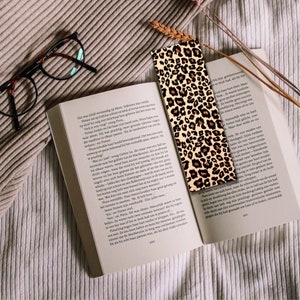 Printable Animal Print Bookmark Set, Bookish Bookmarks, Gift for Book ...