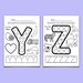 Printable Alphabet Dot Mat Worksheets, Preschool Printables ...