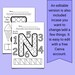 Printable Alphabet Dot Mat Worksheets, Preschool Printables ...