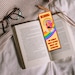 Printable Simple Rainbow Bookmark Set, Cute Rainbow Bookish Bookmarks ...