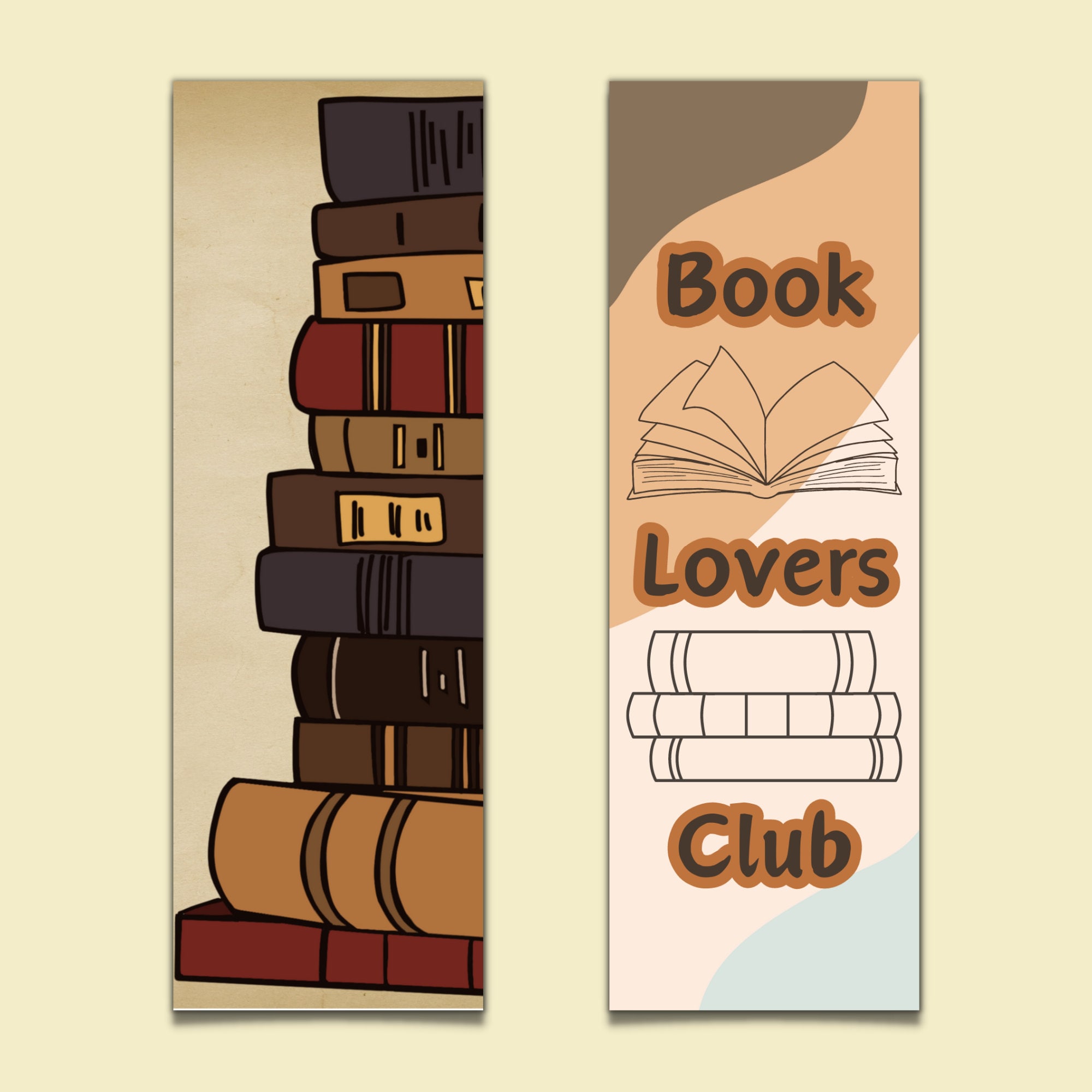 Printable Bookmark Set, Cute Bookish Bookmarks, Gift for Book Lover ...