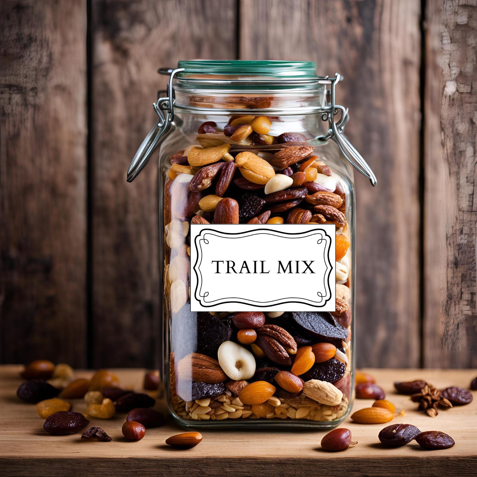 Printable Pantry Food Jar Labels, Minimalist Homemade Spice Jar Labels ...