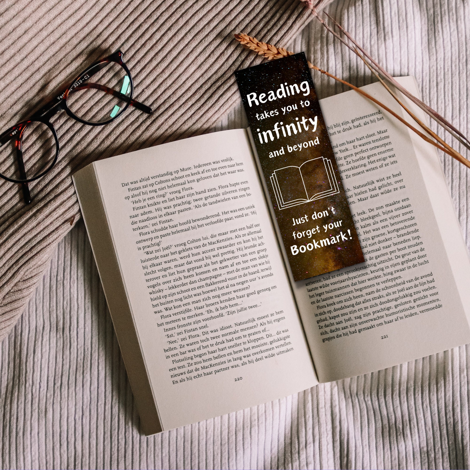 Printable Space Bookmark Set, Cute Galaxy Bookish Bookmarks, Gift for ...