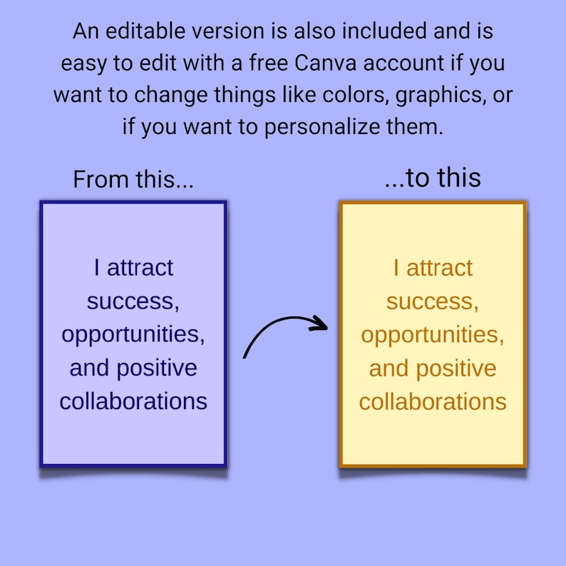 50 Printable Positive Affirmation Cards for Entrepreneurs, Self ...