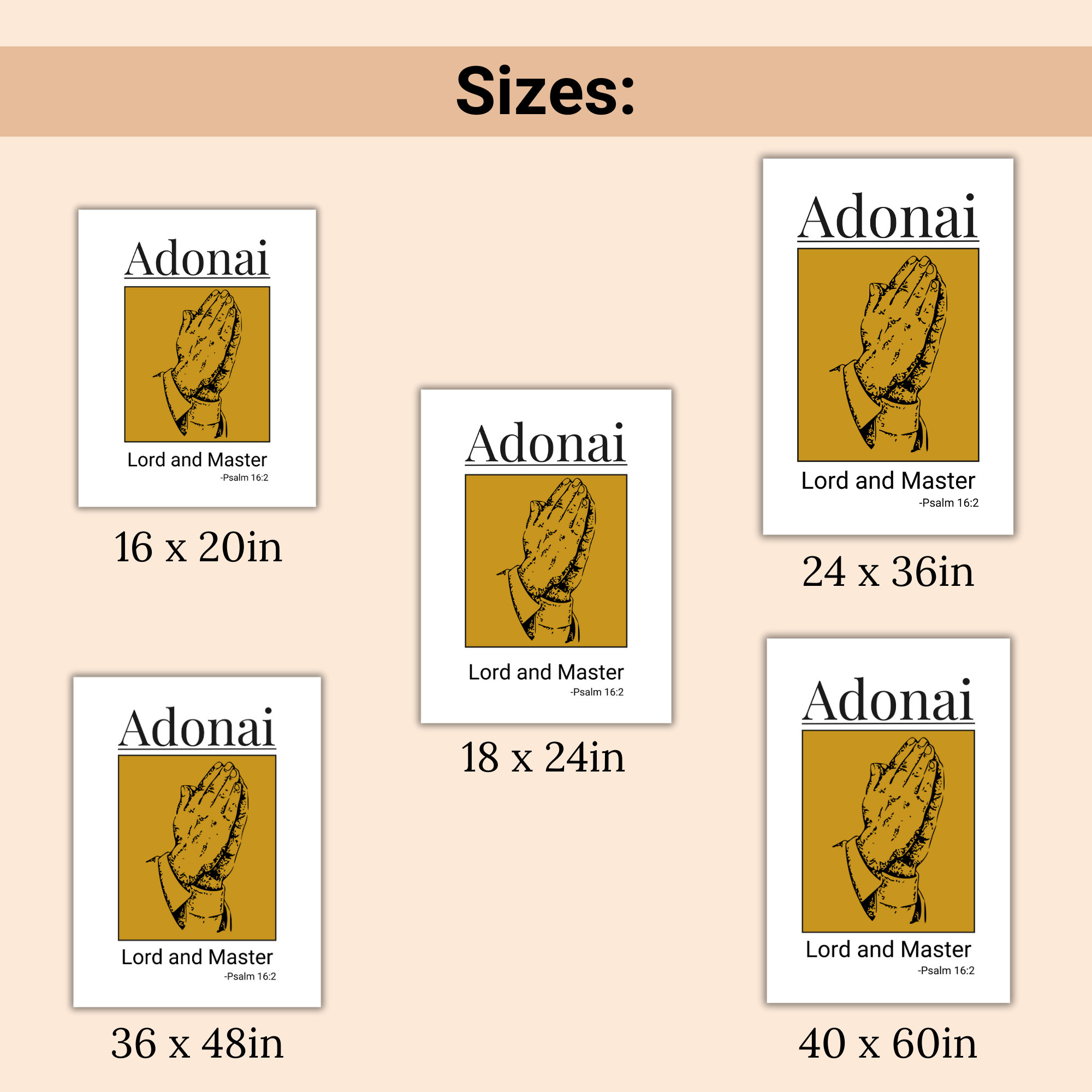 Printable Hebrew Names of God Adonai Wall Art, Names of Jesus Christ ...