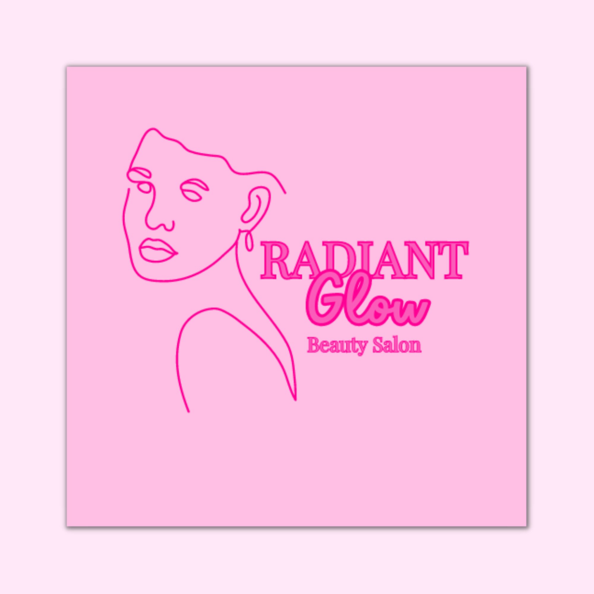 Premade Pink Beauty Logo, Professional Business Logo Canva Template ...