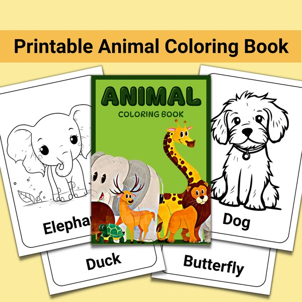 Printable Alphabet Coloring Book Worksheets, Preschool Printables for ...