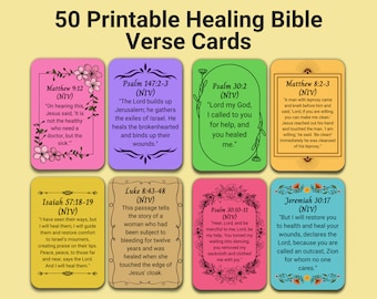 Printable Hope Bible Verse Cards, Bible Study Tools, Memory Verse Flash ...