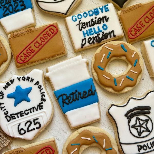 Retirement Cookies - Etsy