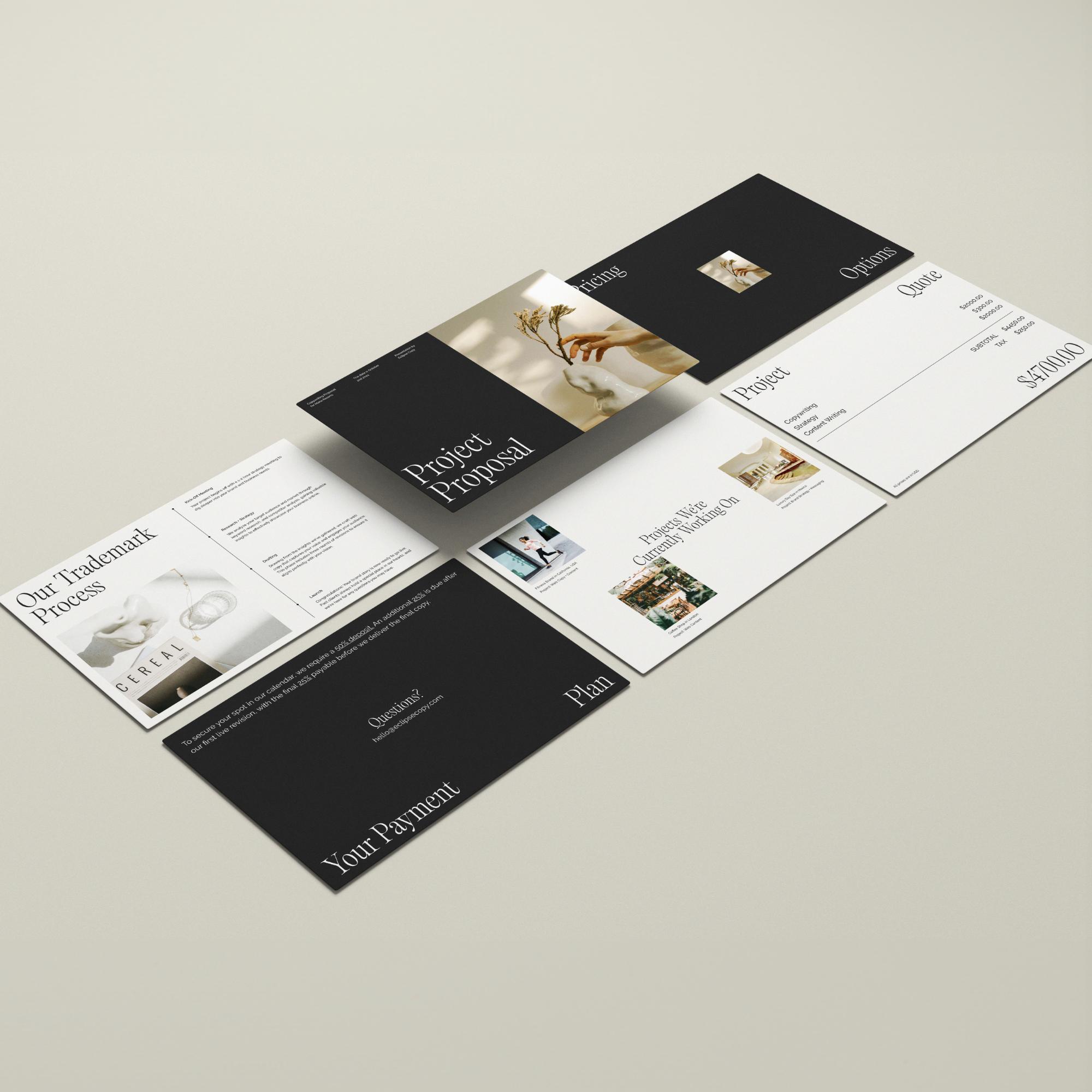 Project Proposal Template • Eclipse Collection - Etsy