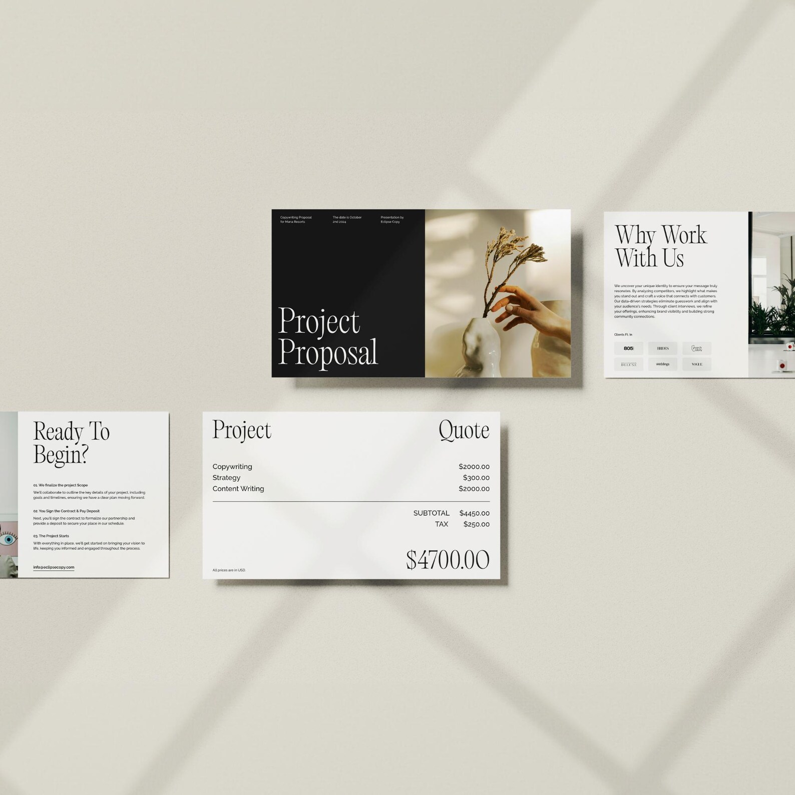Project Proposal Template • Eclipse Collection - Etsy