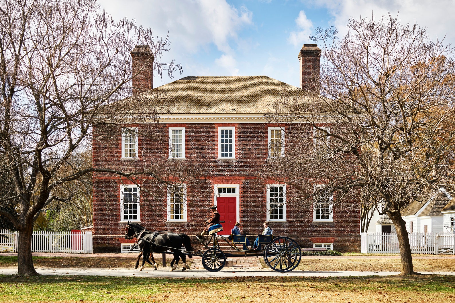 Digital Print - the Wythe House, Located in Colonial Williamsburg Near ...
