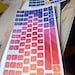 Rainbow Gradient Mechanical Keyboard Sticker: 3M Vinyl Decals - Etsy