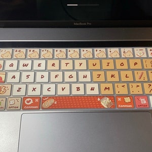 MacBook Keyboard Cover | Bear Biscuit | Keyboard Silicon Cover ...