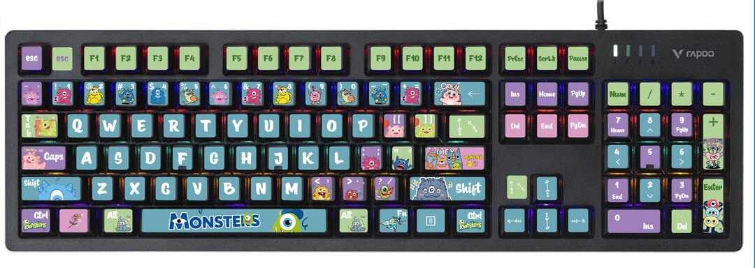 Mechanical Keyboard Sticker | PC Vinyl Decals Skin | Desktop Keyboard ...