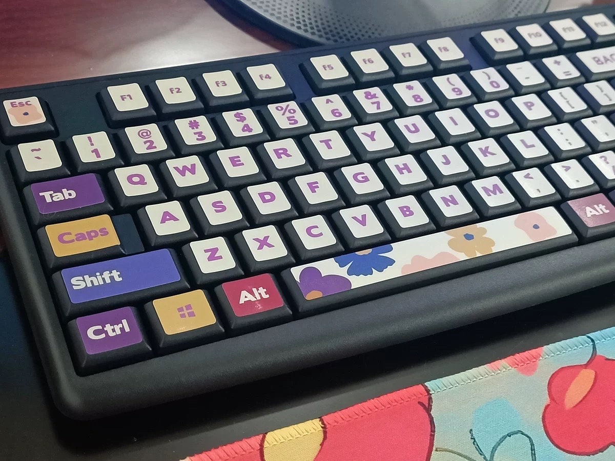 Mechanical Keyboard Sticker PC Vinyl Decals Skin Desktop Keyboard ...