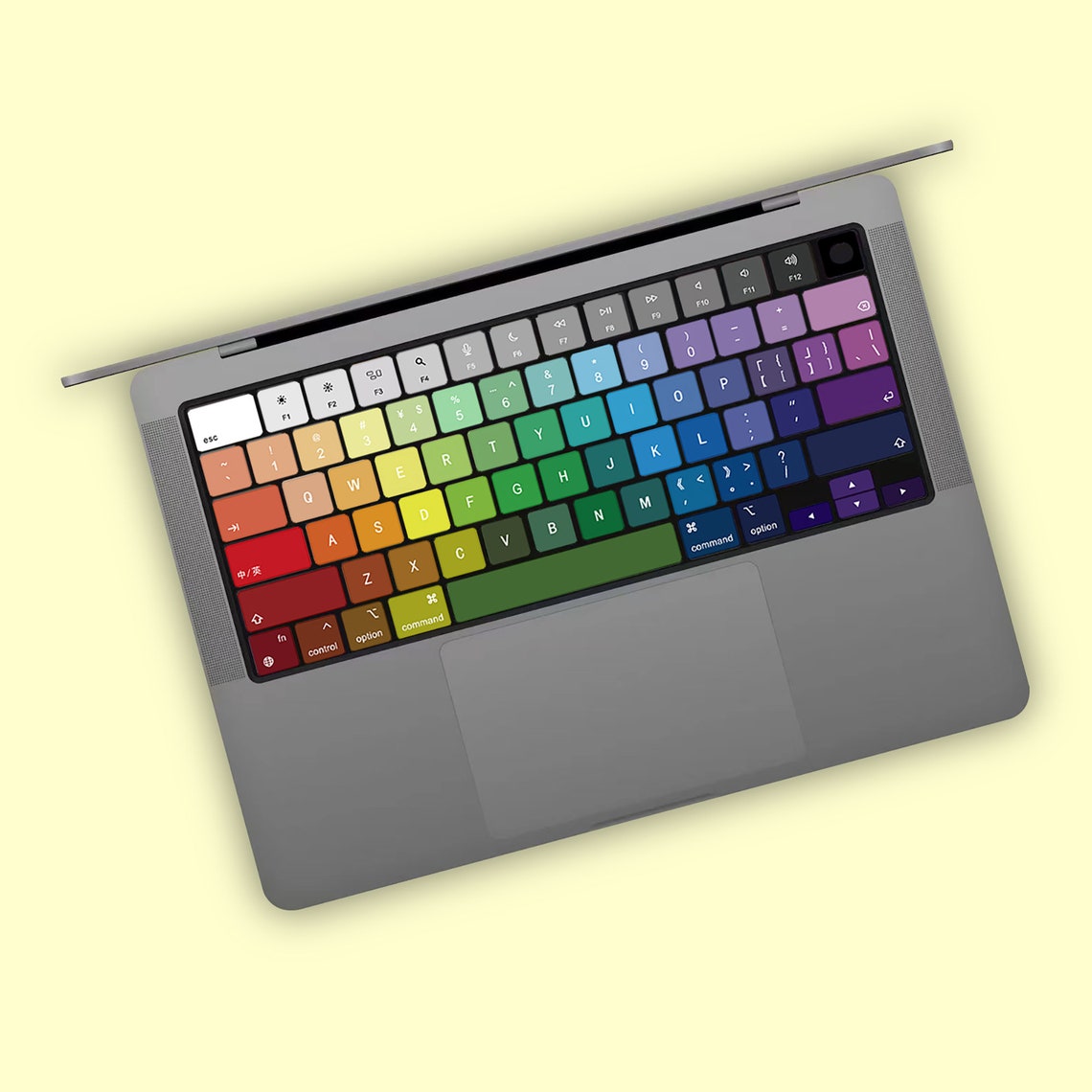 Handmade Customization Rainbow MacBook Keyboard Cover: Protective ...