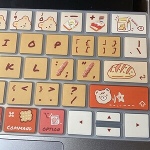 MacBook Keyboard Cover | Bear Biscuit | Keyboard Silicon Cover ...