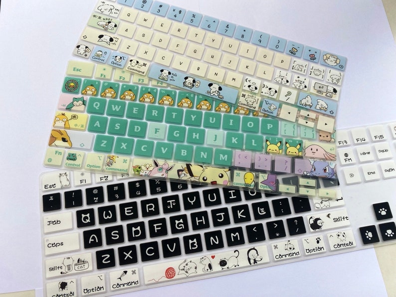 Handmade Customization Rainbow MacBook Keyboard Cover: Protective ...
