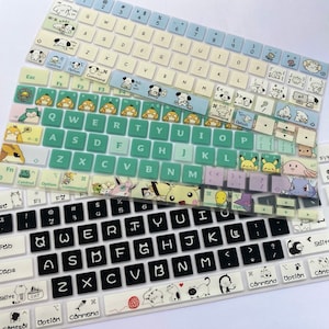 Pikachu MacBook Keyboard Cover: Silicone Skin - Etsy