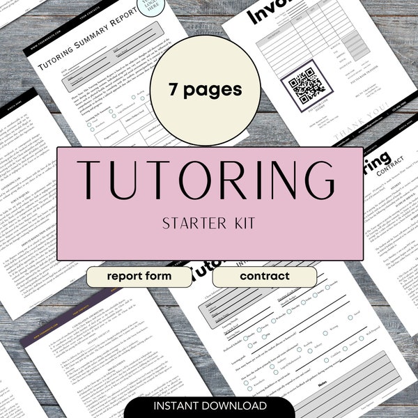 Tutoring Flyer - Etsy