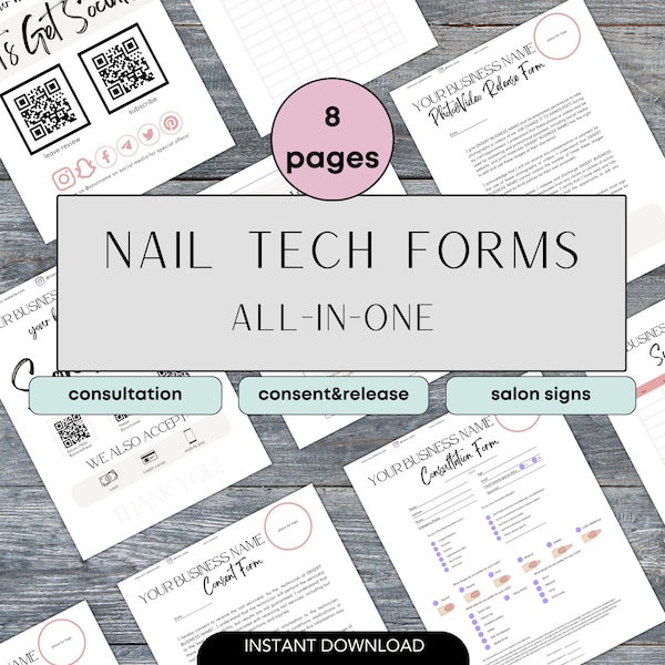 Nail Tech Starter Kit - Etsy