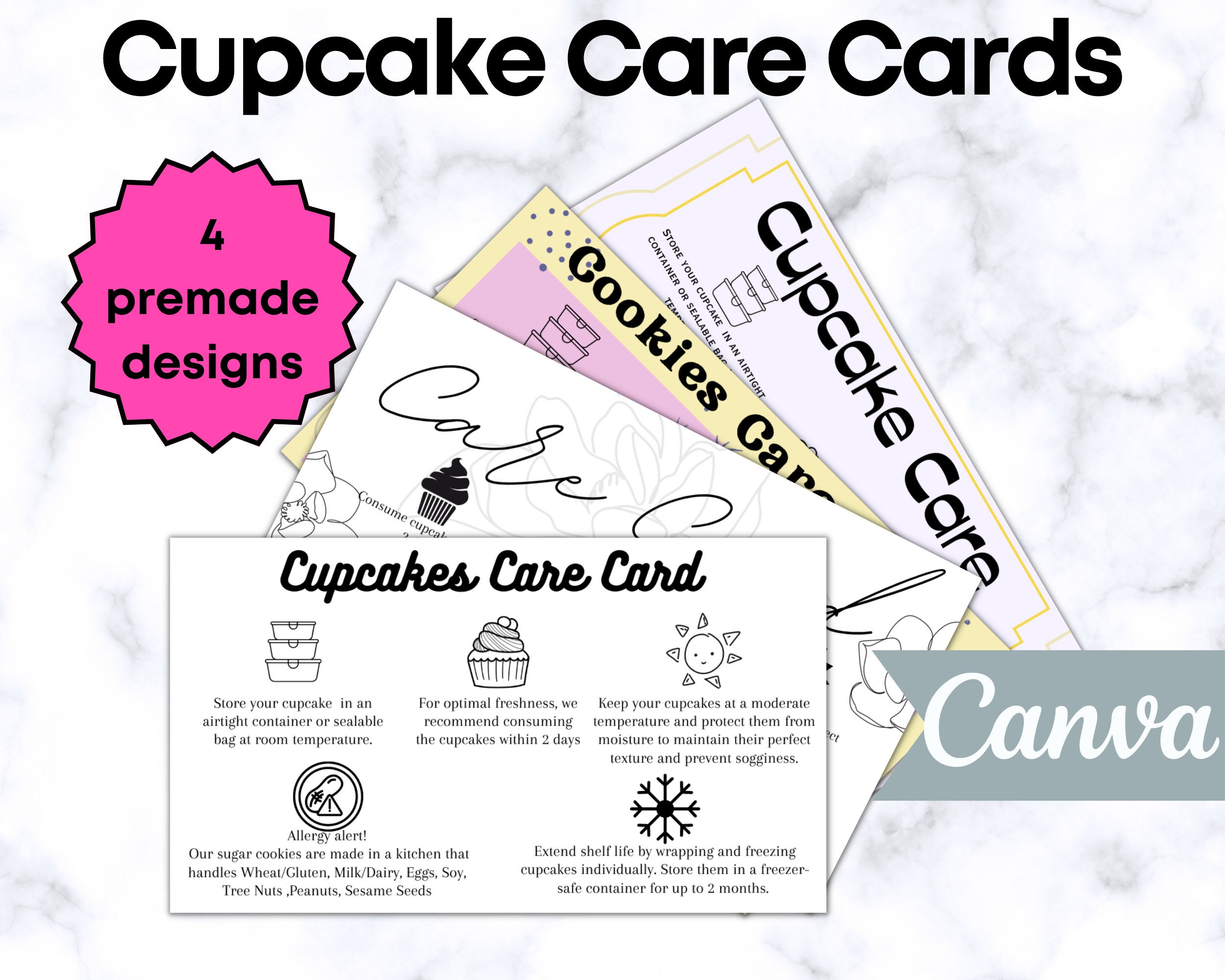 Cupcake Card Outline