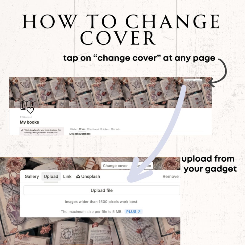 Notion Covers Halloween Aesthetic Notion Customization Crows Witchy ...