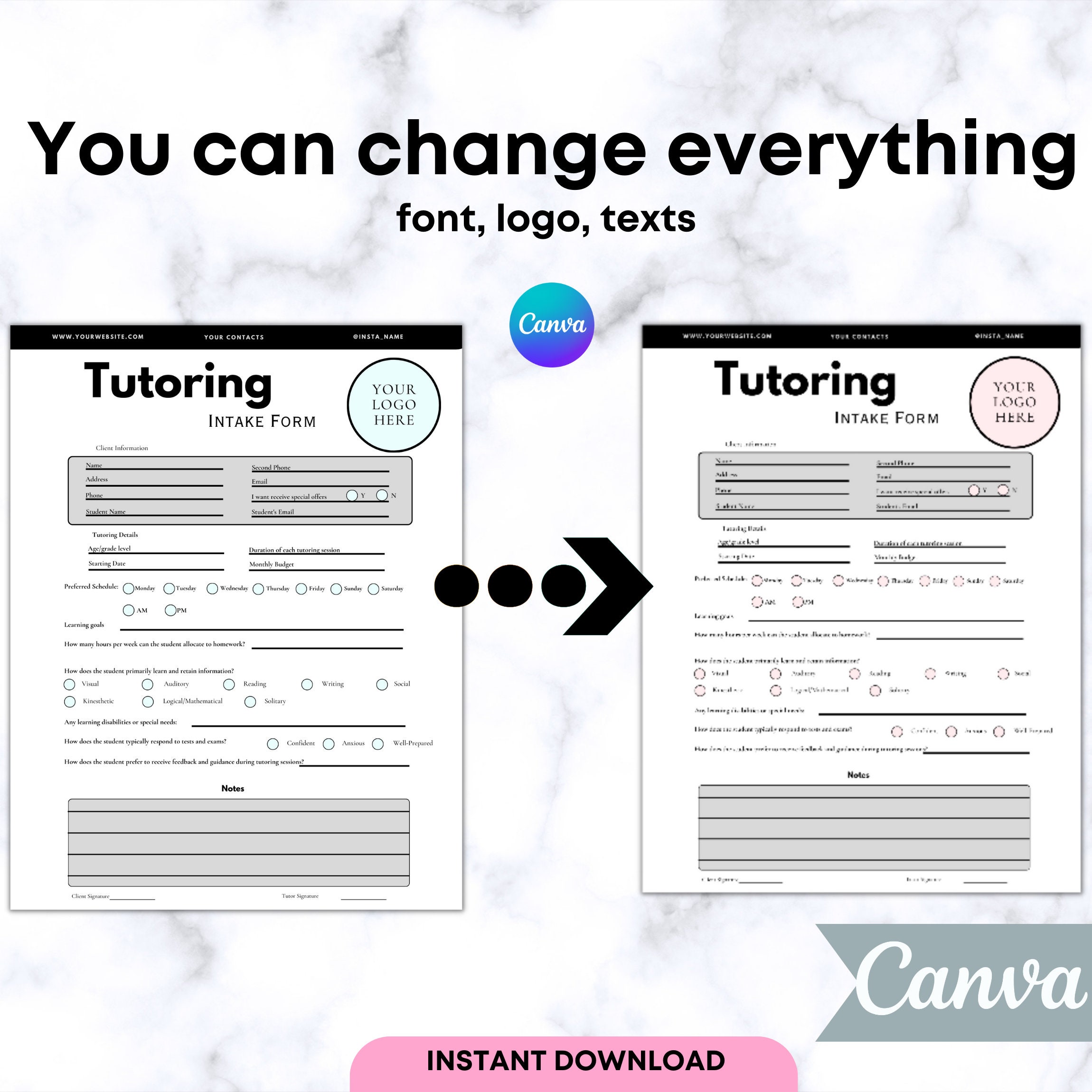 Tutoring Business From Scratch Tutor Contract 2024 Online Tutor ...