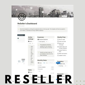 Premium Reseller Spreadsheet Poshmark Reseller Tracker Track Inventory ...