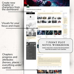 Notion Template Writer Bundle Plot Outline World Creation System for ...