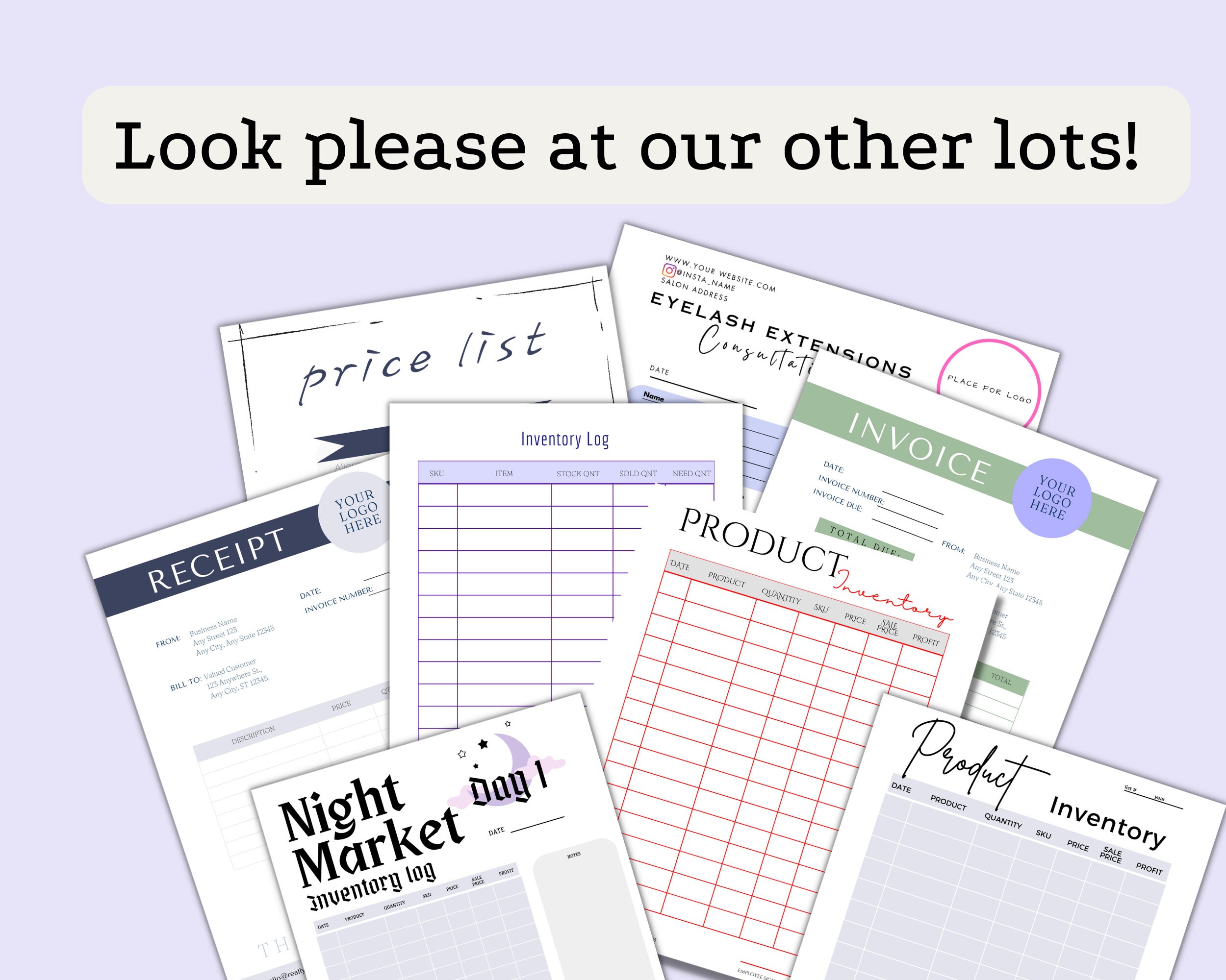 Printable Inventory Tracker Business Inventory Tracker Template ...