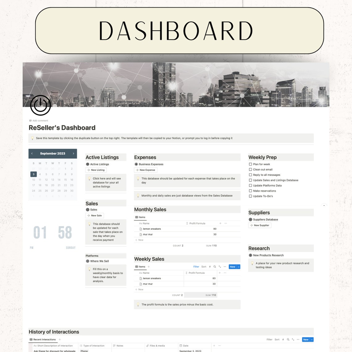 Premium Reseller Spreadsheet Poshmark Reseller Tracker Track Inventory ...