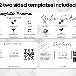 Weight Loss Business Forms Semaglutide Program Ready-to-print Bundle ...