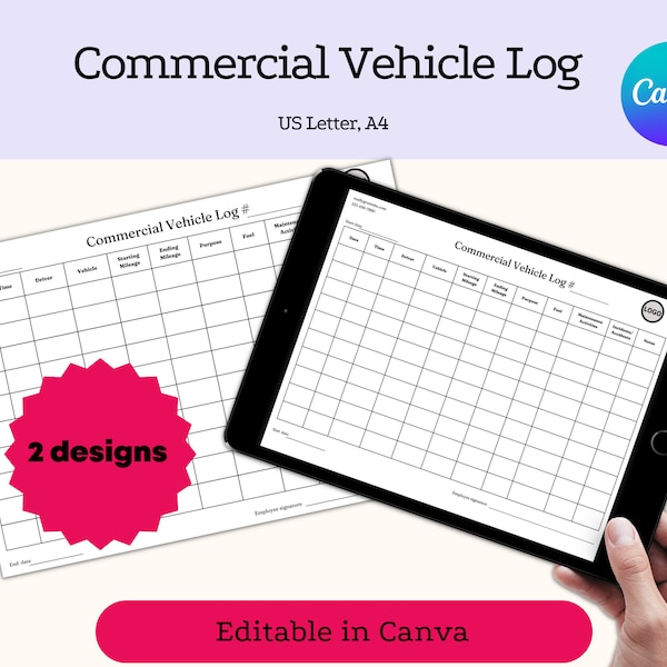 Car Tracking Record - Etsy