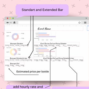 Mobile Bar Pricing Calculator Alcohol for Wedding Calculator Mobile ...