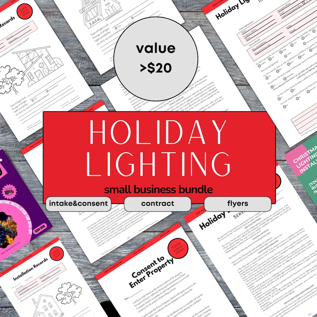 Holiday Lighting Business Holiday Lighting Startup Christmas Light ...