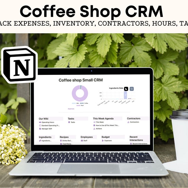 Budget Coffee Shop - Etsy