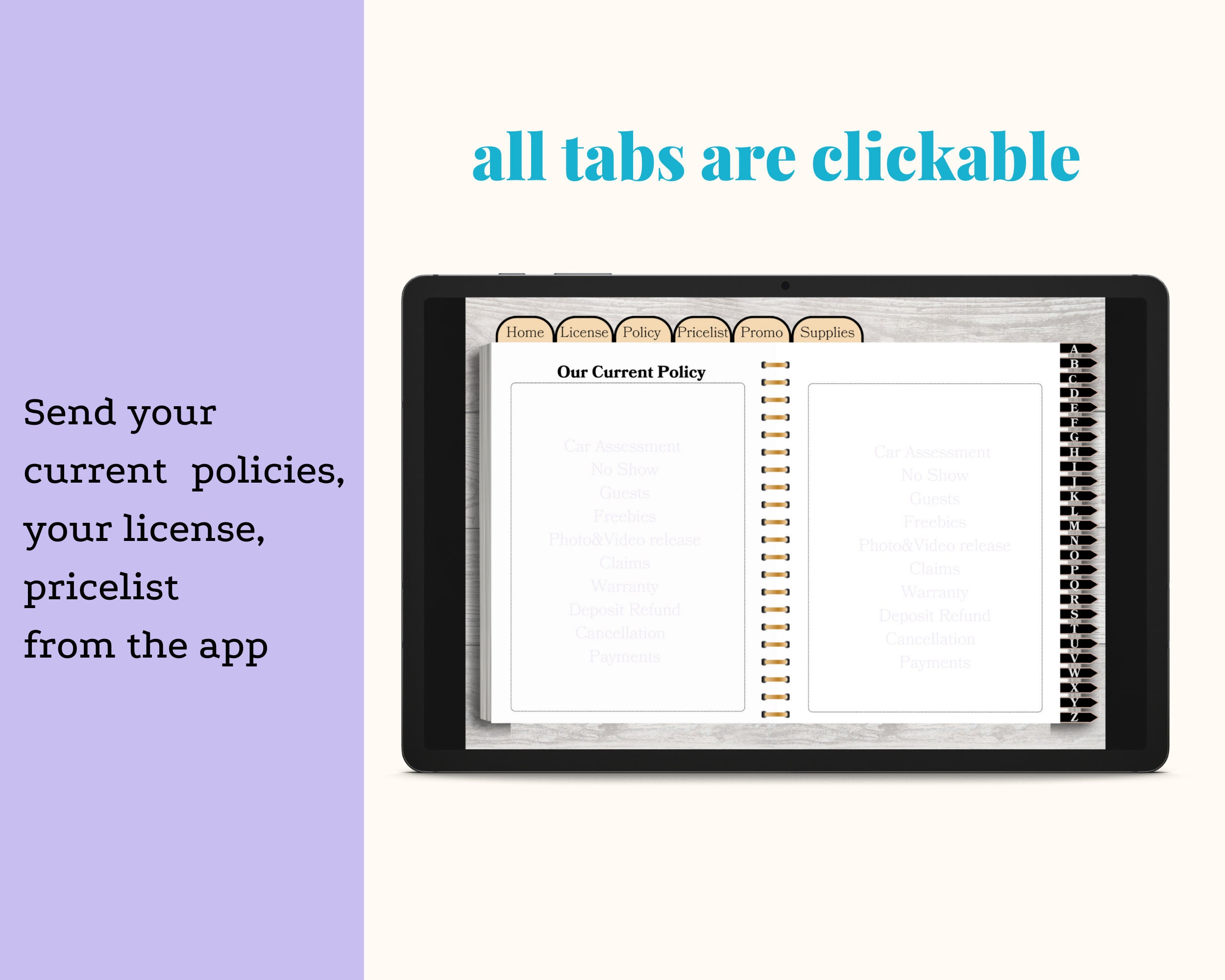 Appointment Book Vehicle Repair Shop Mobile Mechanic Client Record Book ...