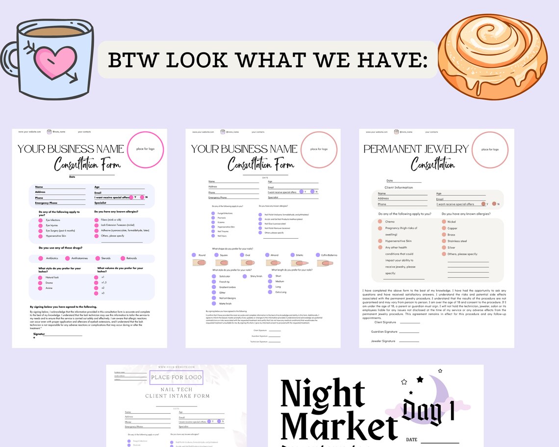 Permanent Jewelry Pop-up Checklist Permanent Jewelry Business Outdoor ...