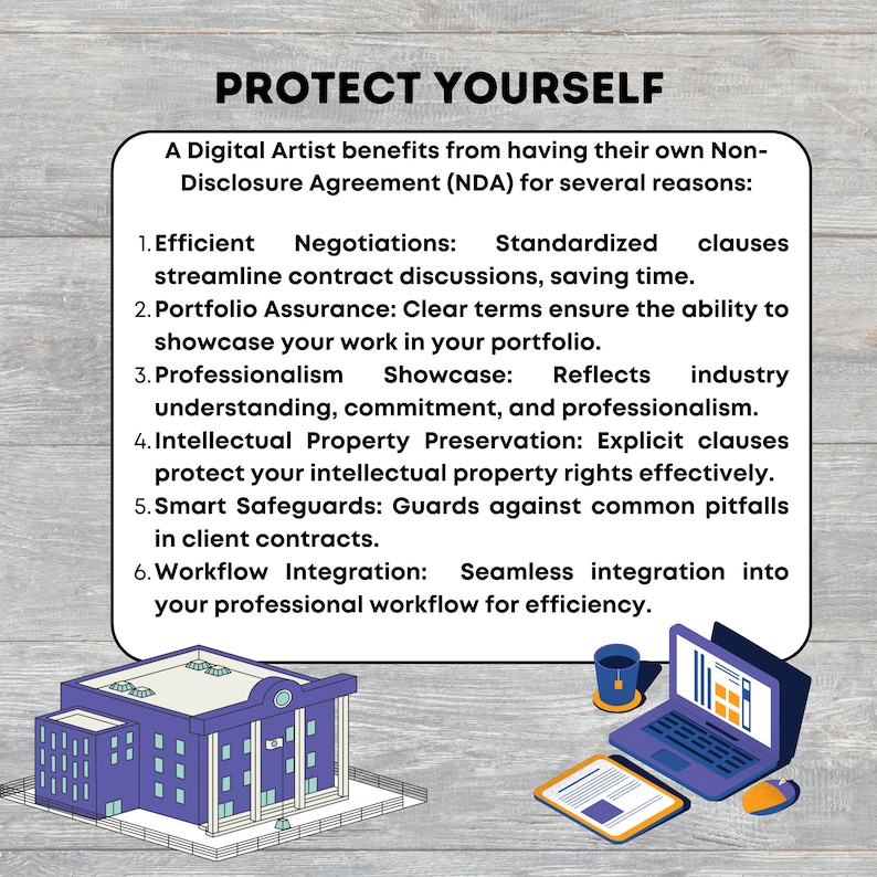 Digital Artist NDA Template NDA for Artist Non-disclosure Agreement ...