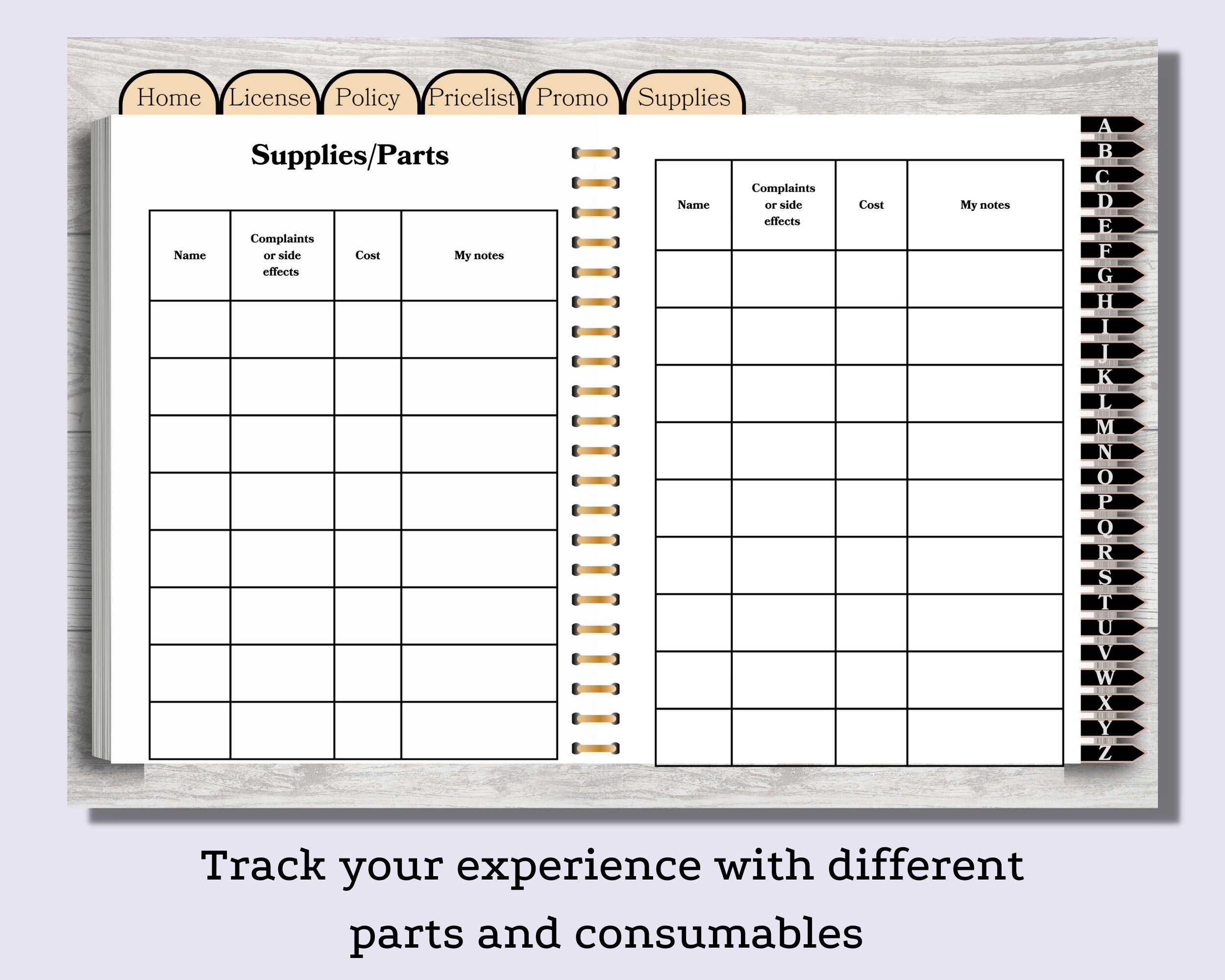 Appointment Book Vehicle Repair Shop Mobile Mechanic Client Record Book ...