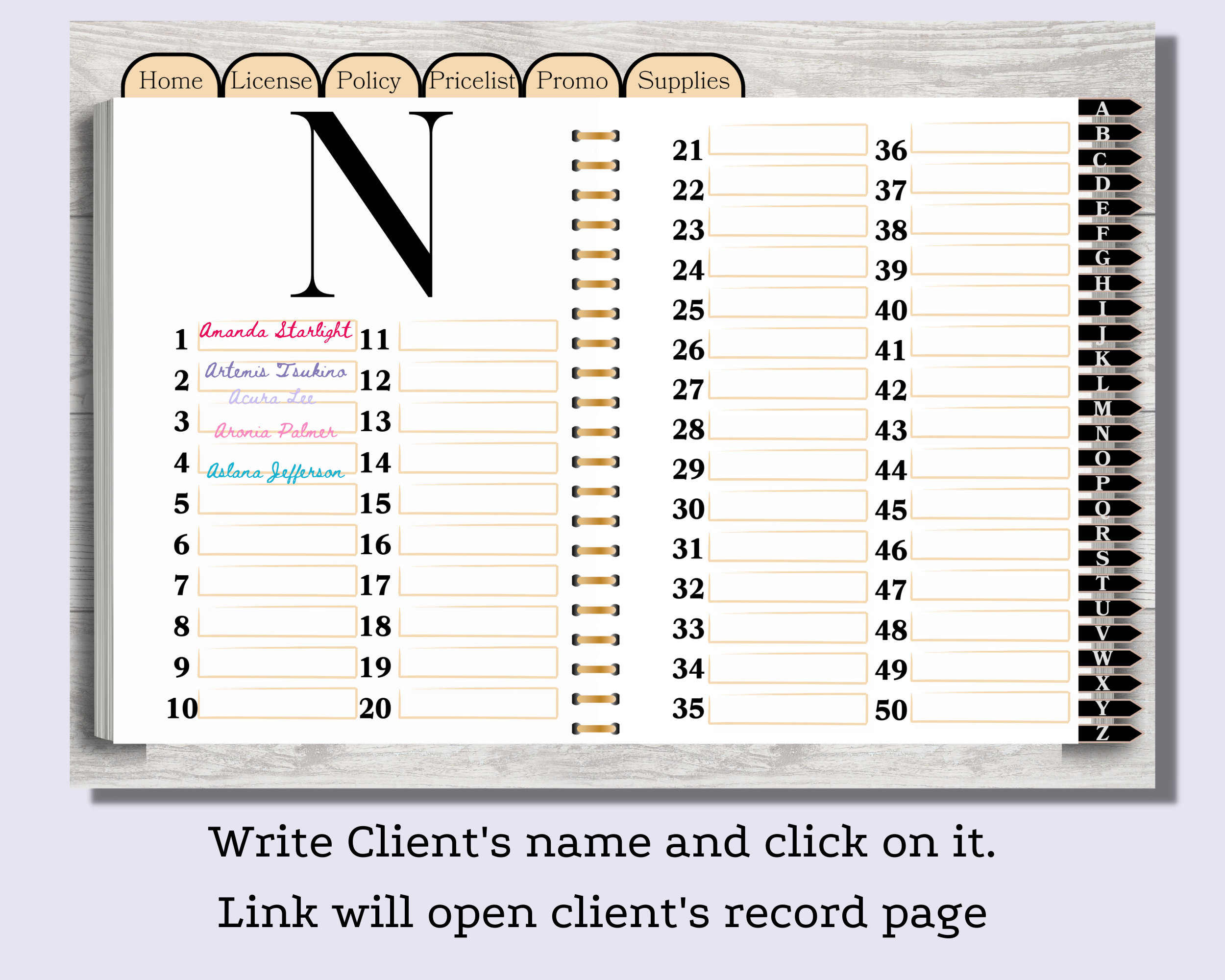 Appointment Book Vehicle Repair Shop Mobile Mechanic Client Record Book ...