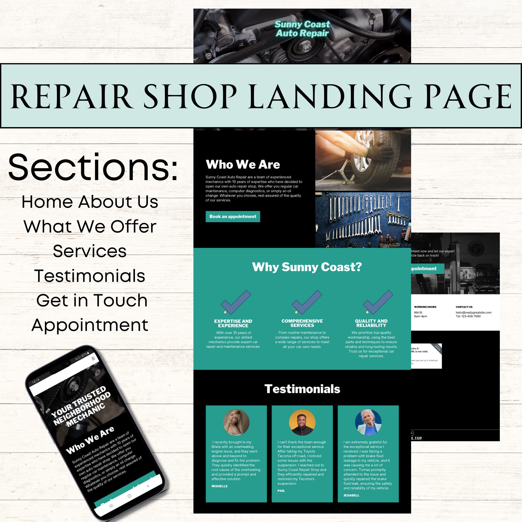 Ultimate Startup Vehicle Repair Shop Bundle Car Repair Business Startup ...