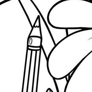 Artists Palette,colouring in Page,downloadable,digital File/print/hand ...