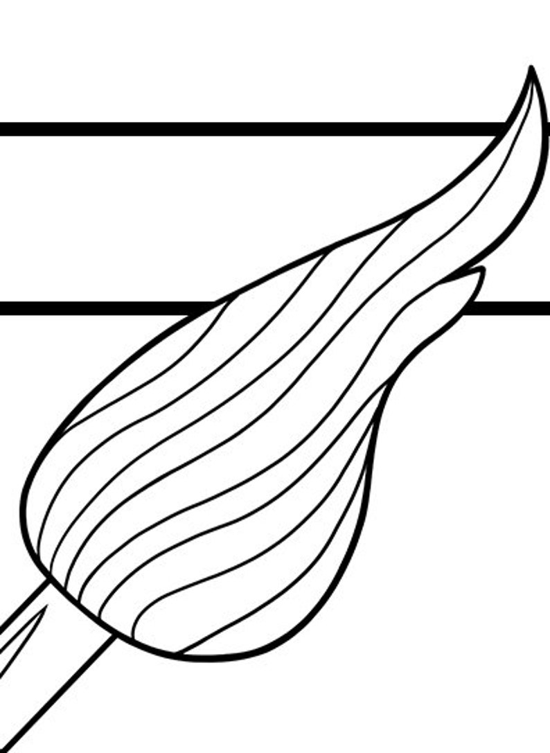 Artists Palette,colouring in Page,downloadable,digital File/print/hand ...