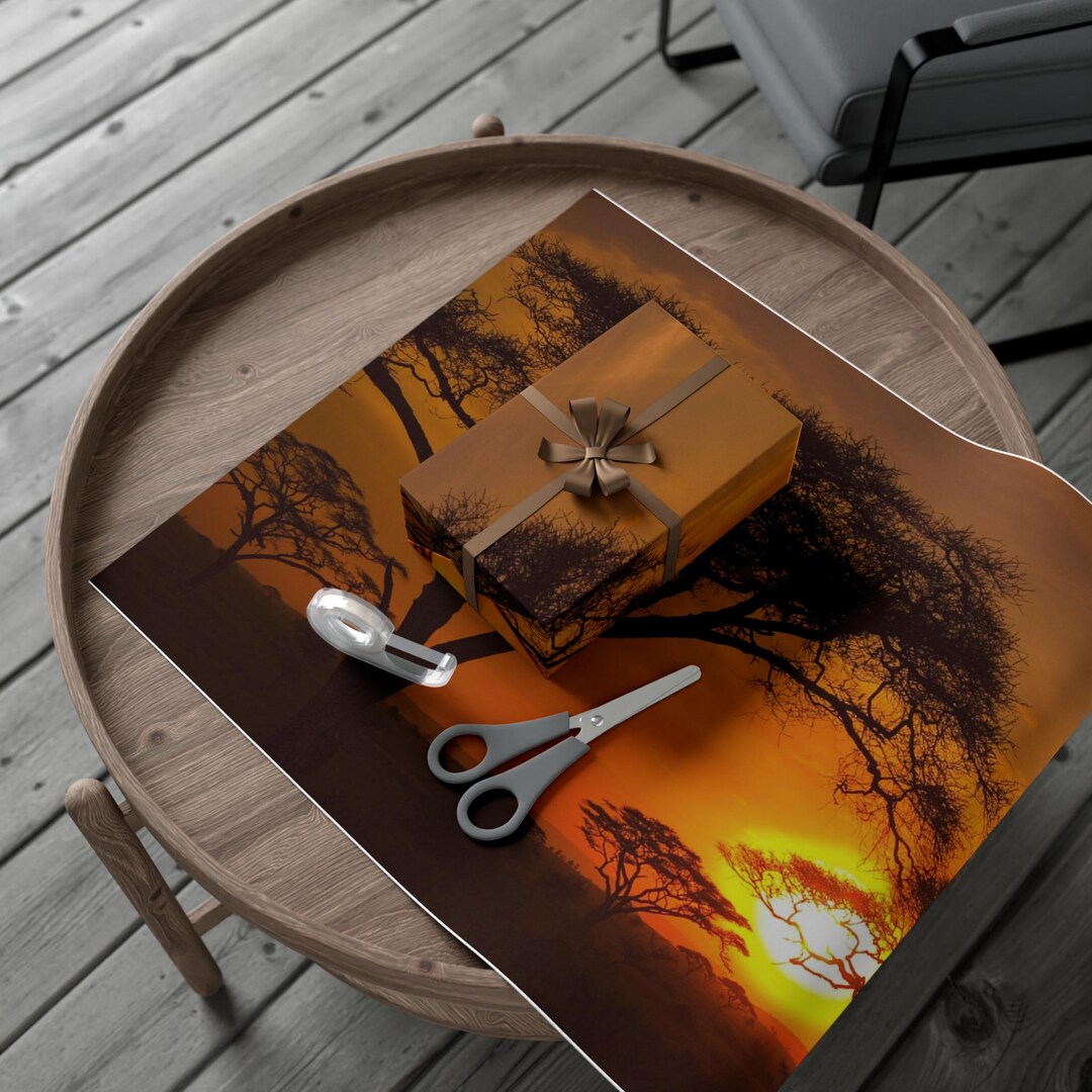 African Safari Gift Wrap Paper - Etsy