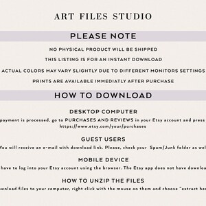 Purple Gallery Wall Set Printable Wall Art Matisse Print Set Retro ...