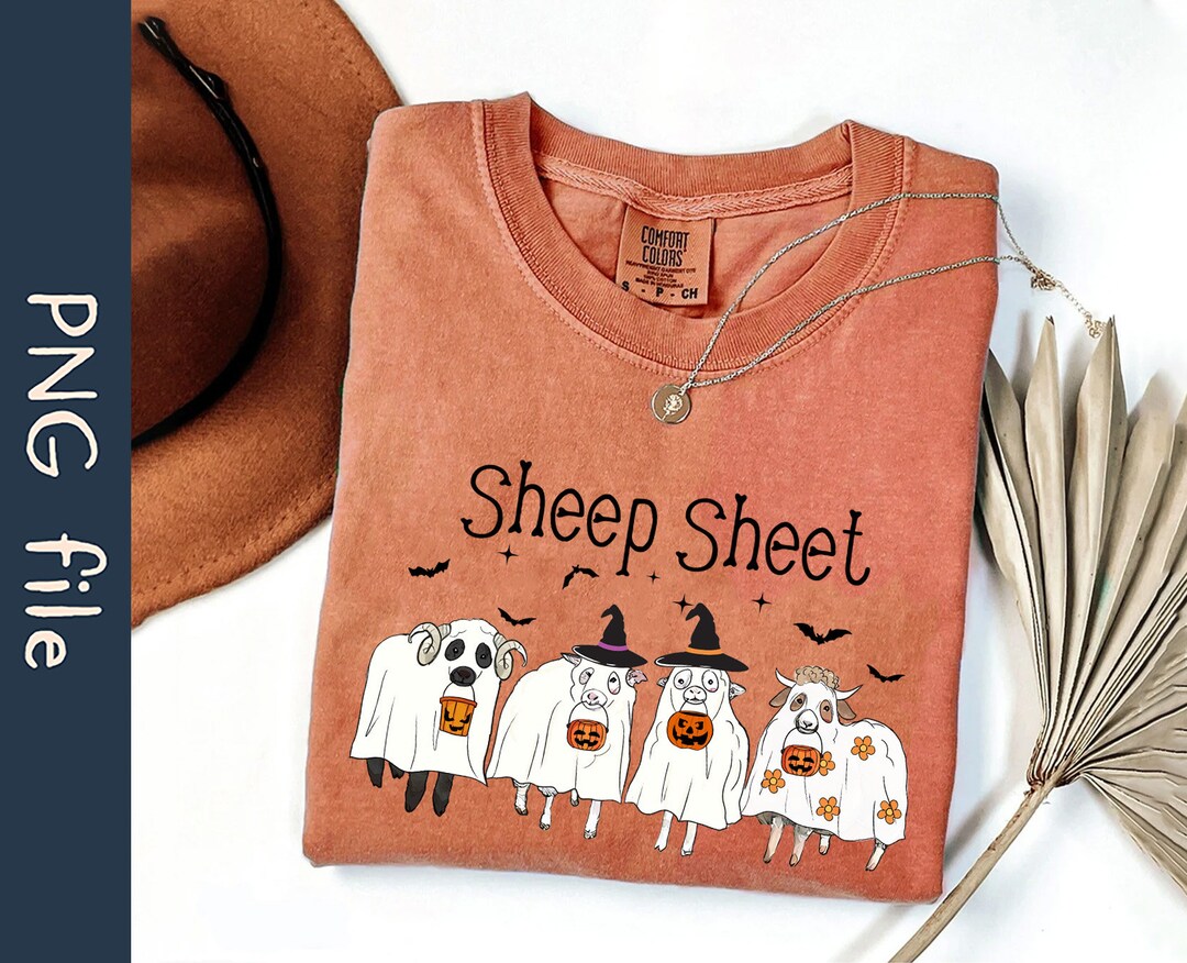 Sheep Sheet PNG, Ghost Sheeps Png, Halloween Sheep Png, Funny Sheep Png ...